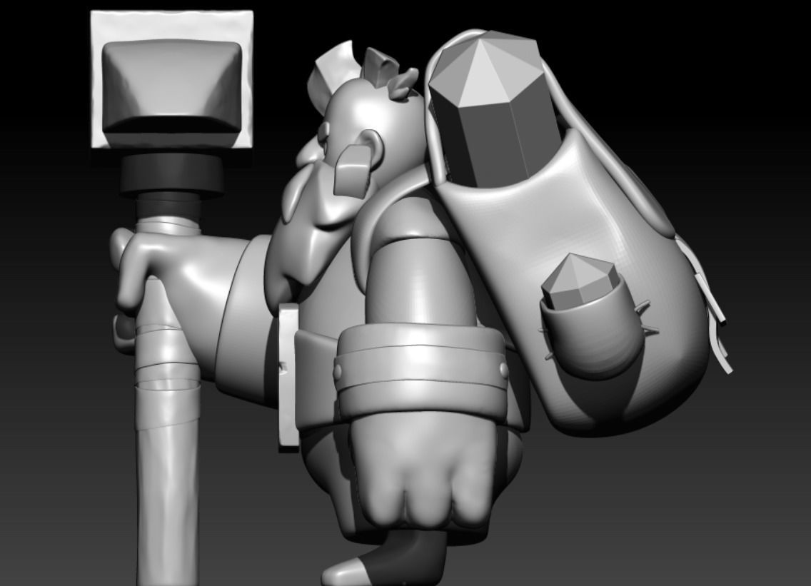 Stylized Dwarf 3D model | CGTrader