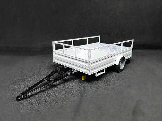 Trailer 3D model 3D printable | CGTrader
