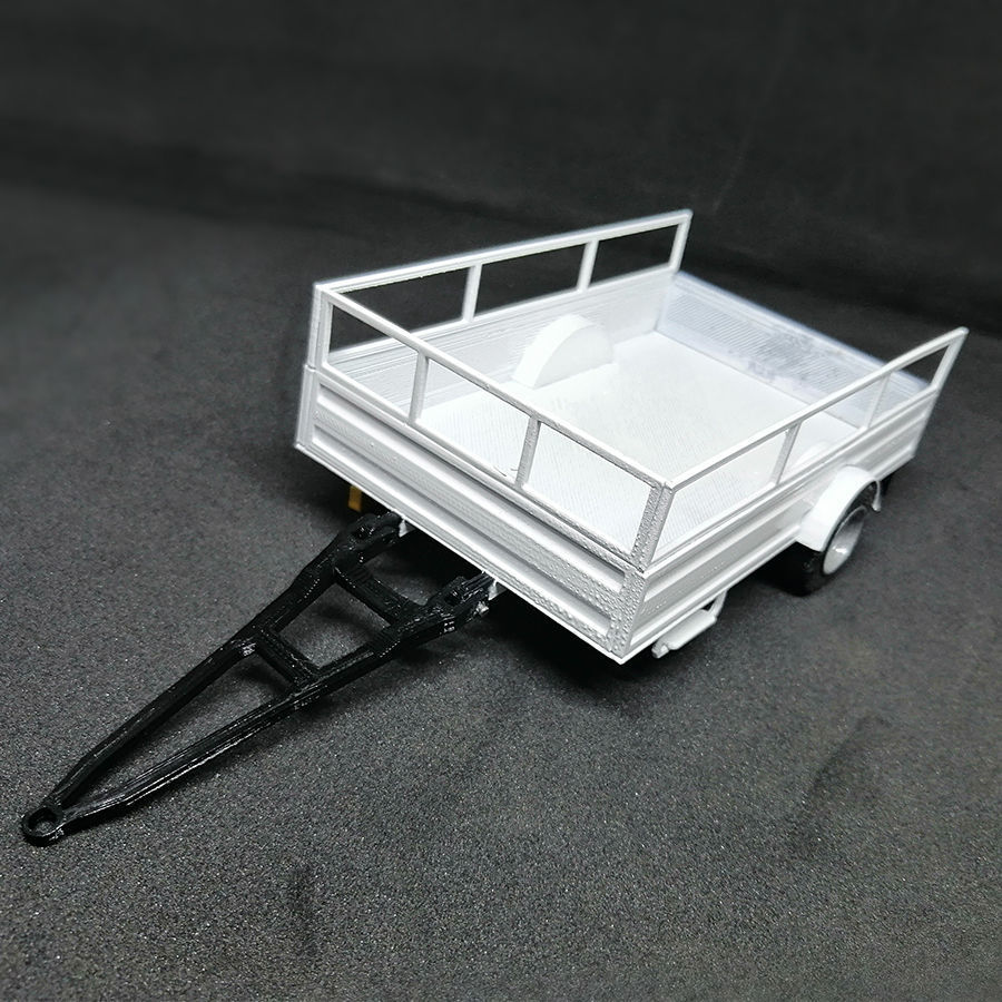 Trailer 3D model 3D printable | CGTrader