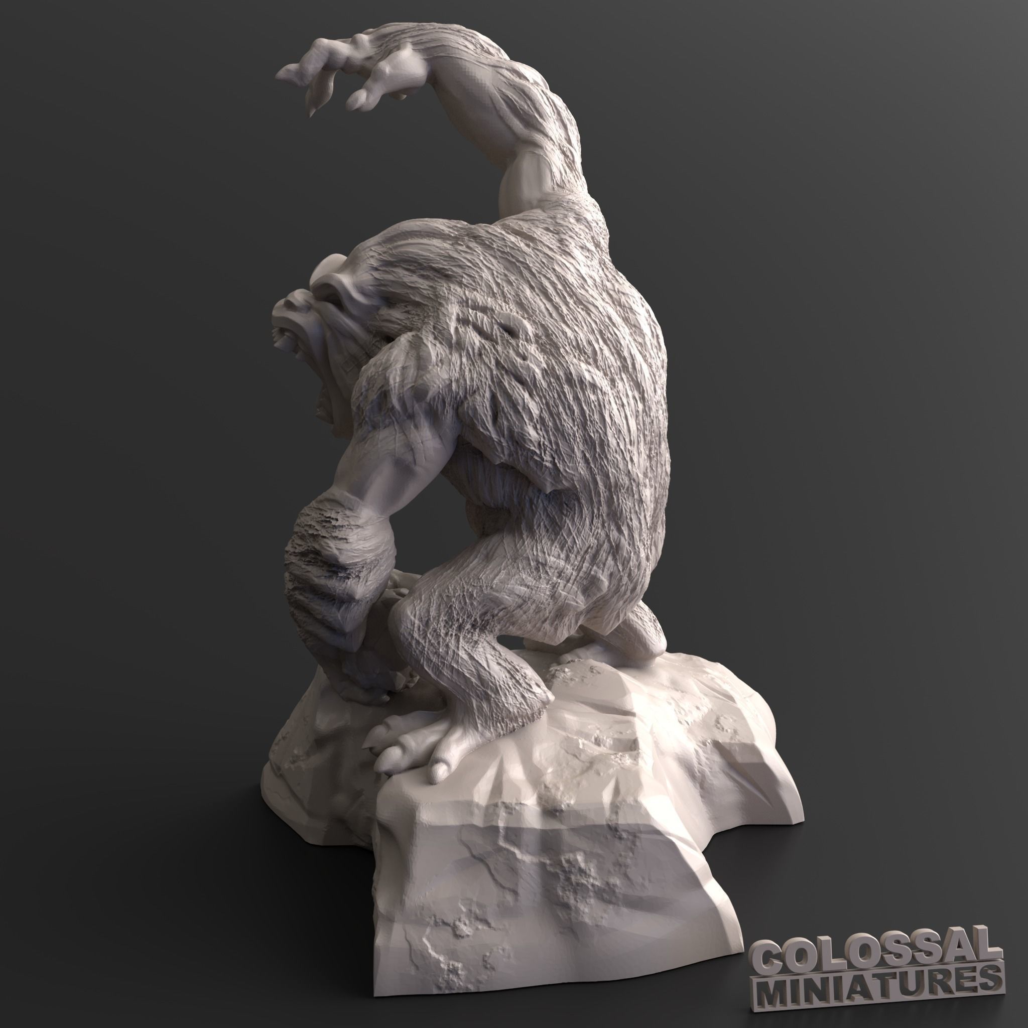 Yeti A 3D model 3D printable | CGTrader