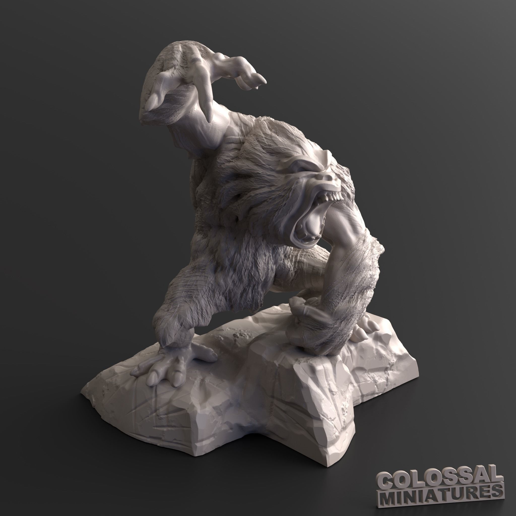 Yeti A 3D model 3D printable | CGTrader