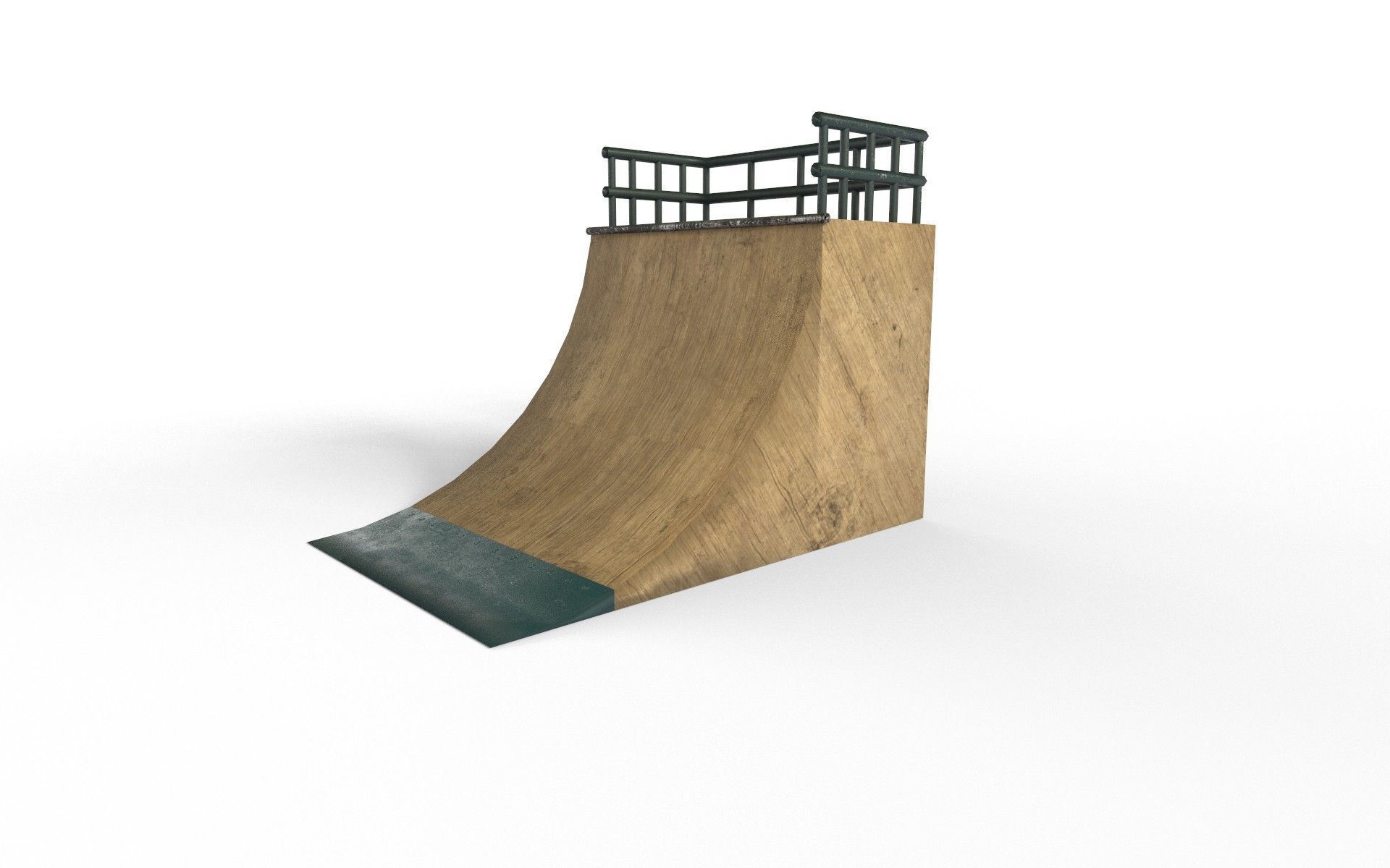 skate ramp free 3D model | CGTrader