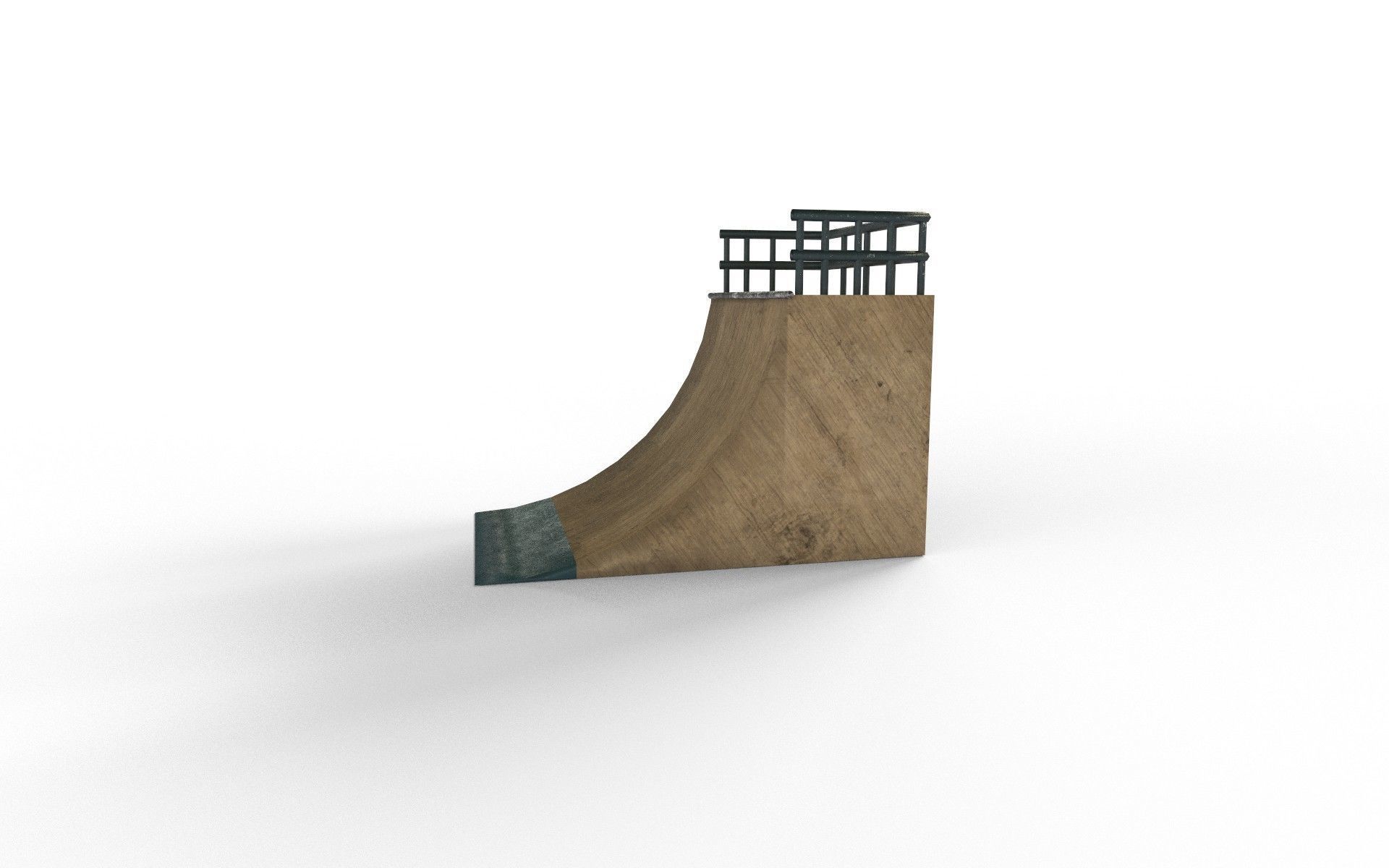 skate ramp free 3D model | CGTrader