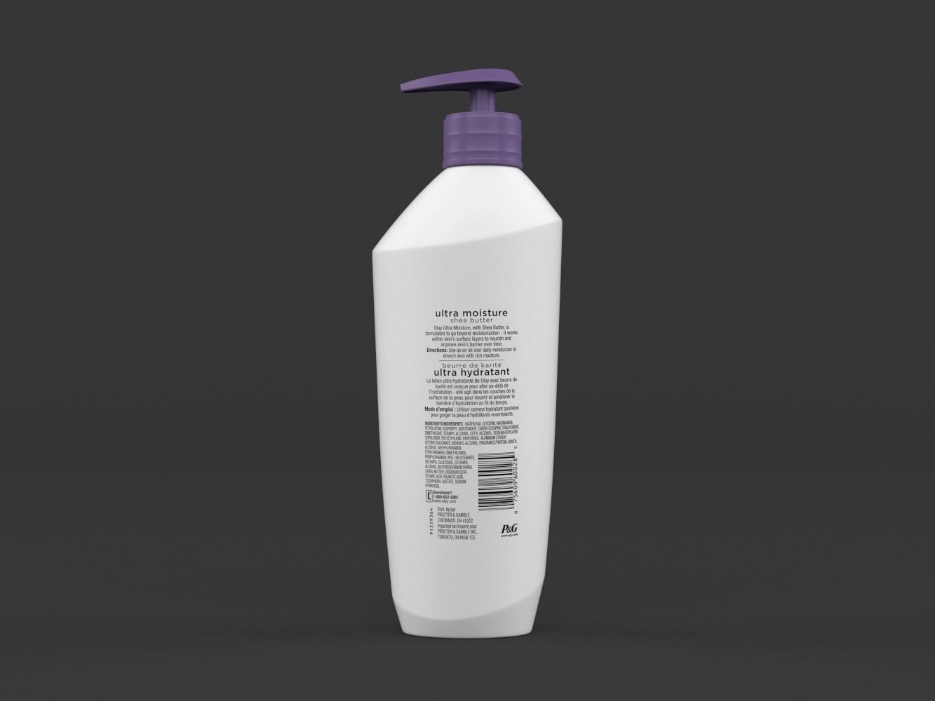 Olay Ultra Moisture Shea Butter 3D model | CGTrader