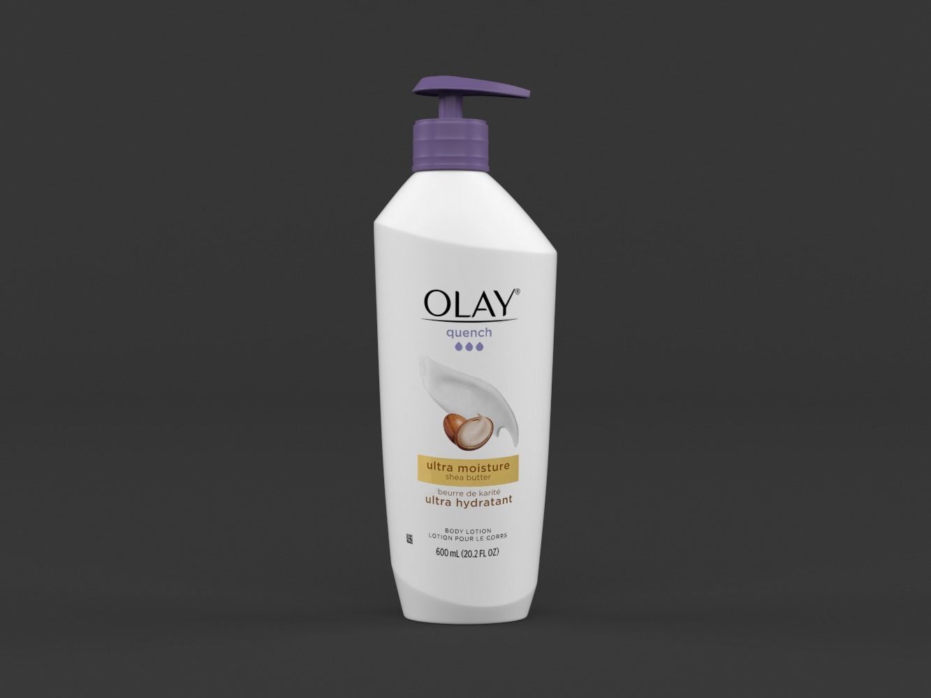 Olay Ultra Moisture Shea Butter 3D model | CGTrader