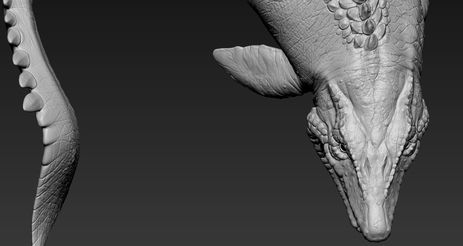 Mosasaurus 3D model 3D printable | CGTrader