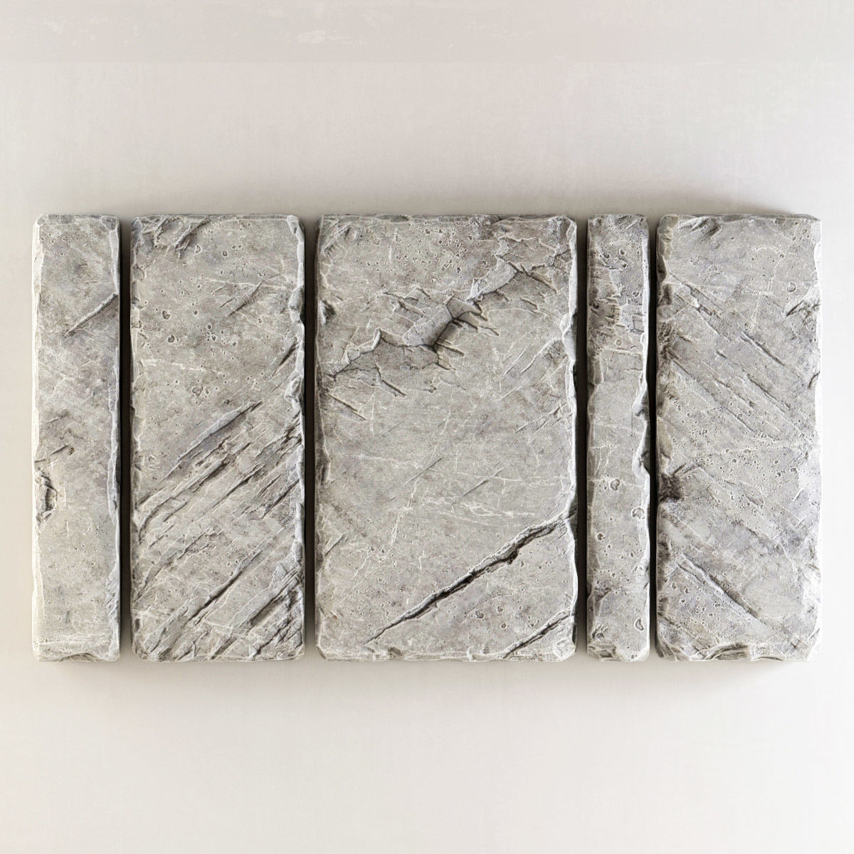 Slab stone wall n2 3D model | CGTrader