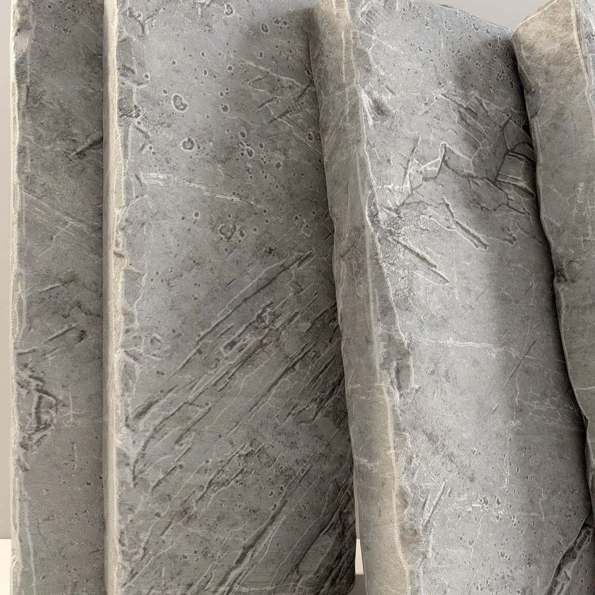 Slab stone wall n2 3D model | CGTrader