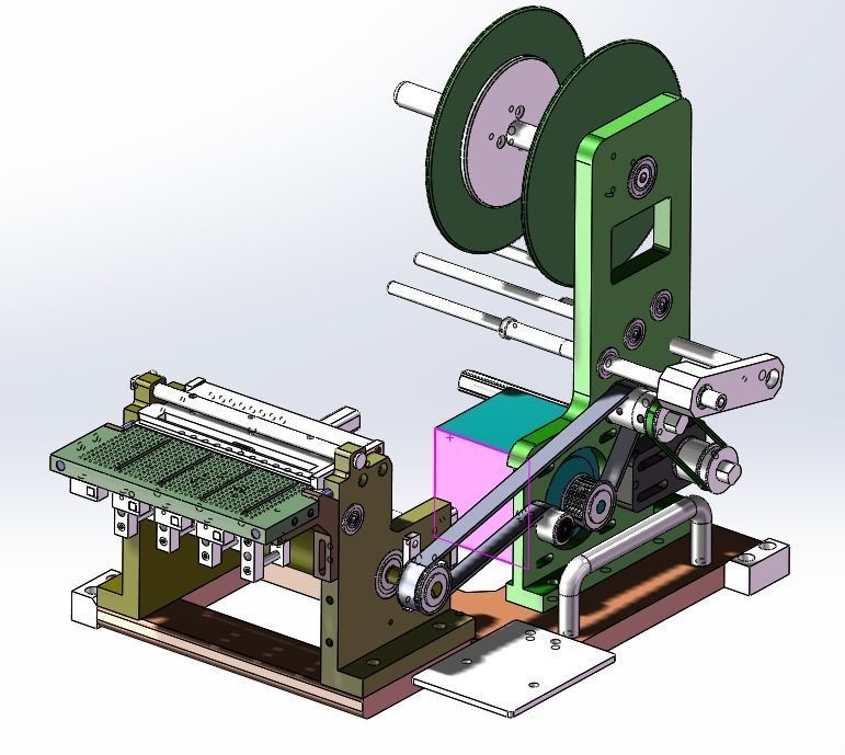 Automatic SMT labeling machine 3D model | CGTrader