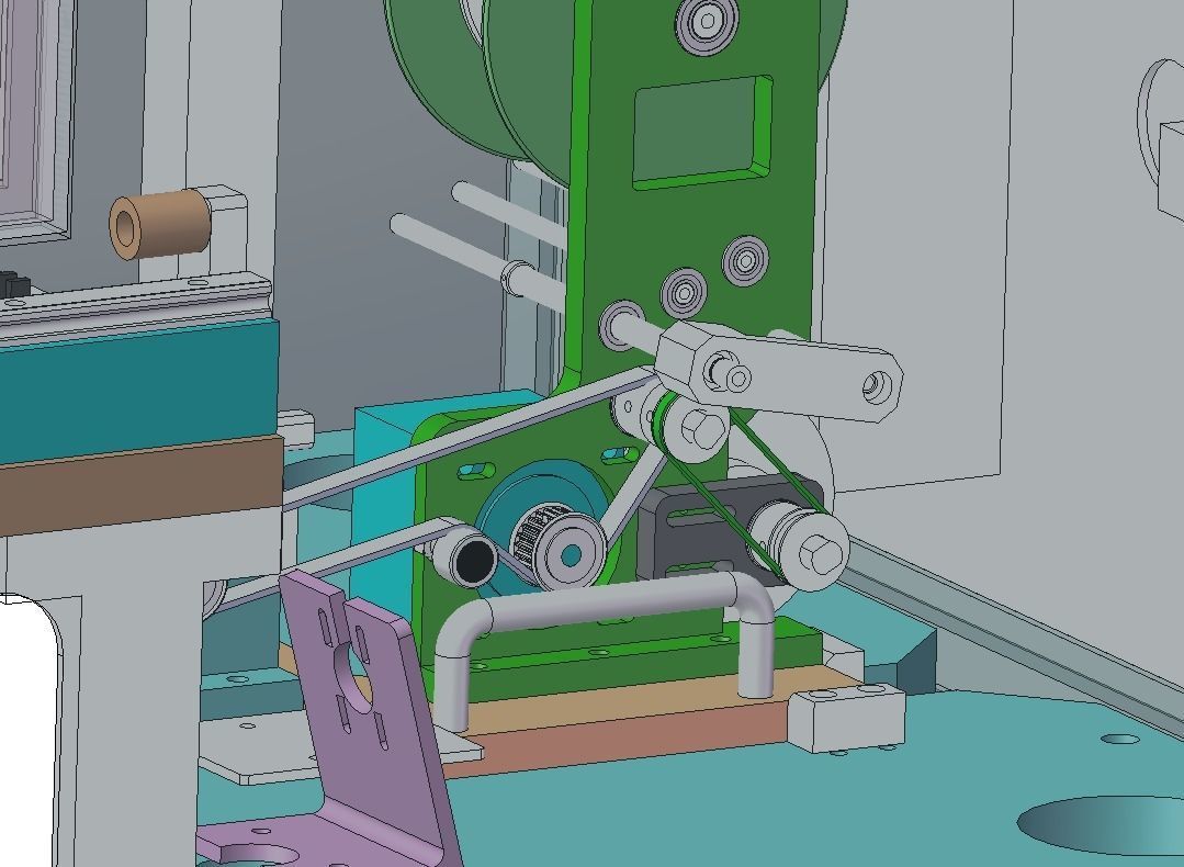 Automatic SMT labeling machine 3D model | CGTrader