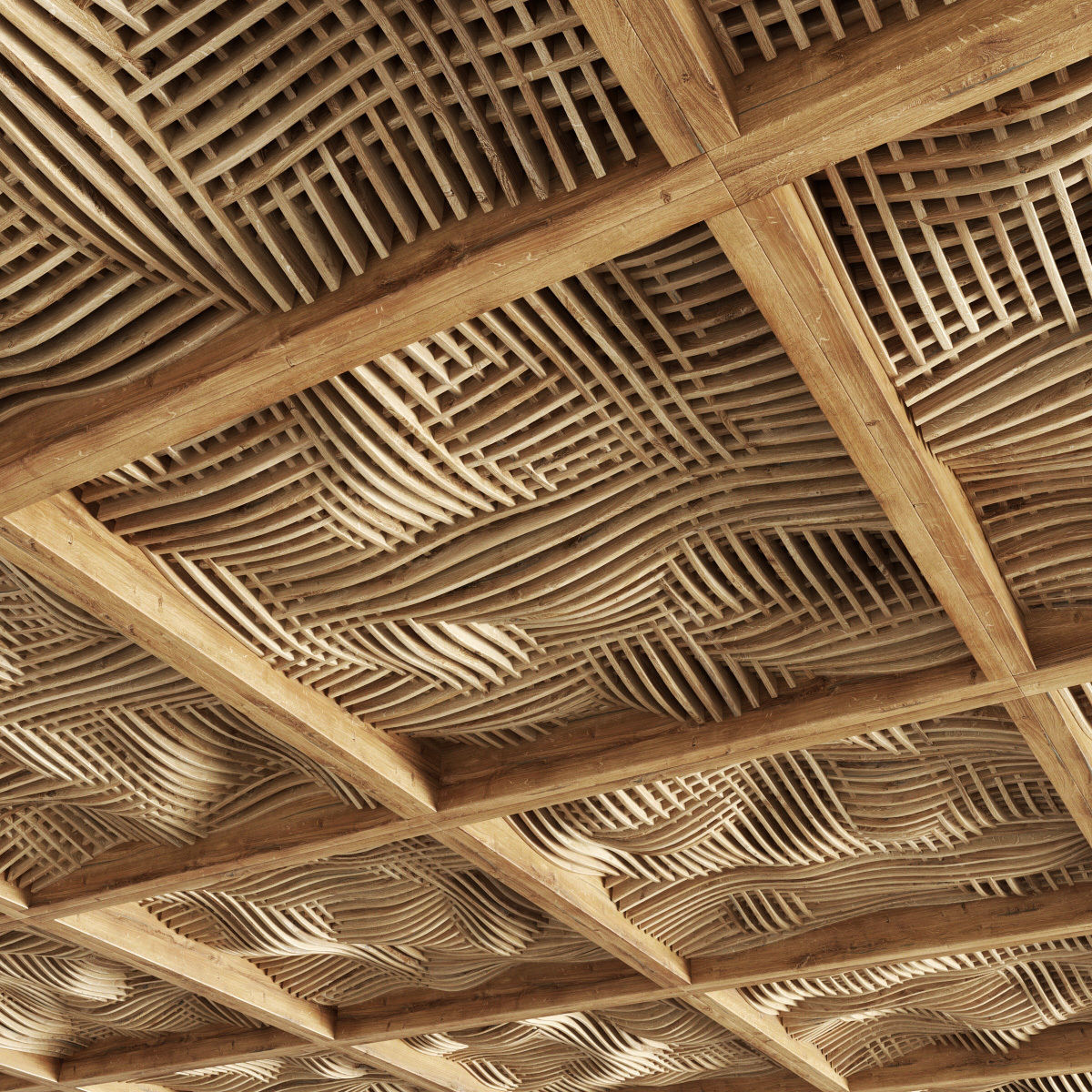 Parametric ceiling cage n1 3D model | CGTrader