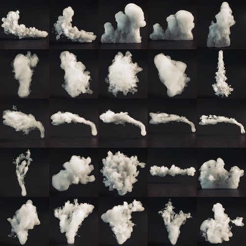 Smoke Pack 25 Models Version 2 3D Model Collection | CGTrader