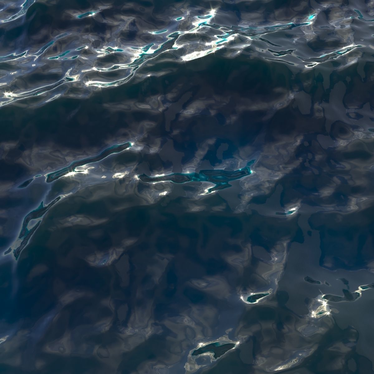 Ocean Print 1 3D model 3D printable | CGTrader