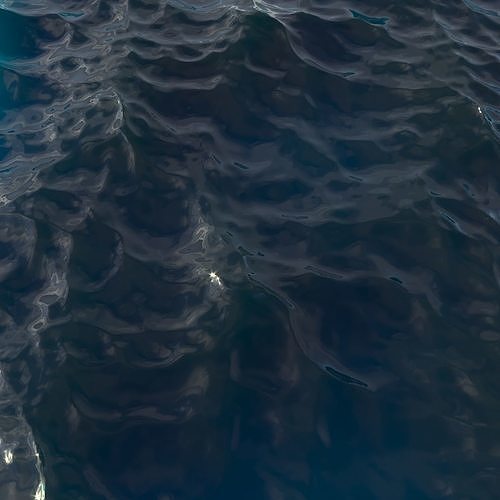 Ocean Print 11 3D model 3D printable | CGTrader