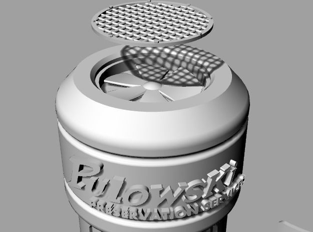 Pulowski Preservation Shelter Fallout Tabletop Gaming Miniature 3D ...