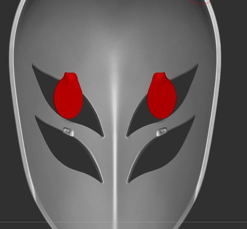MeMeMe Anime Mask 3D model 3D printable | CGTrader