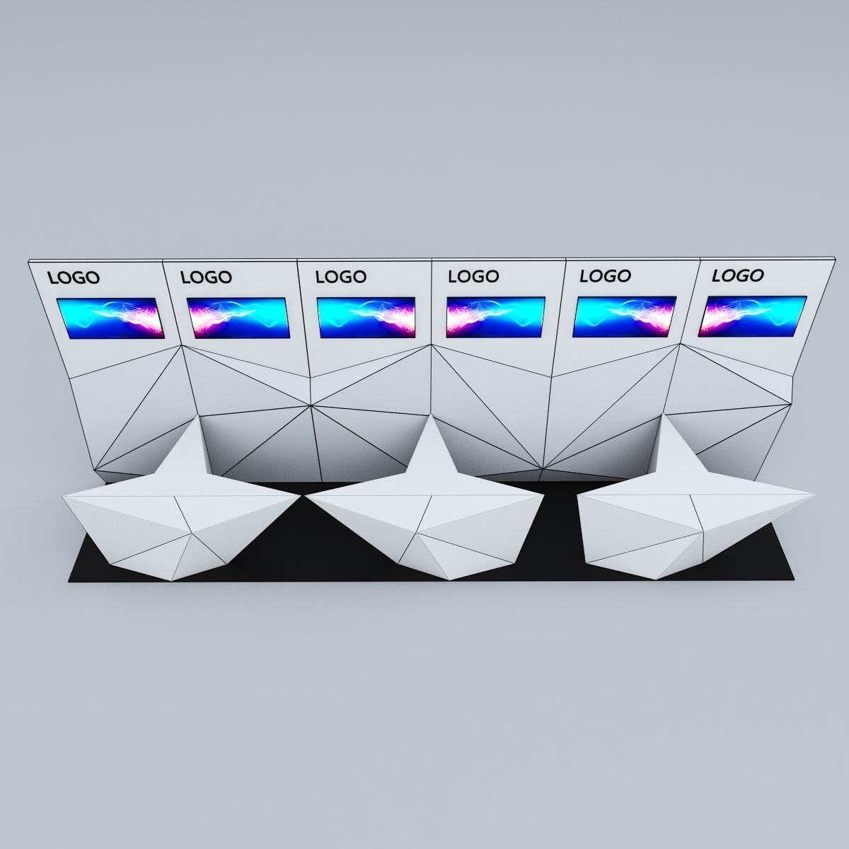 Low poly pod 3D model | CGTrader