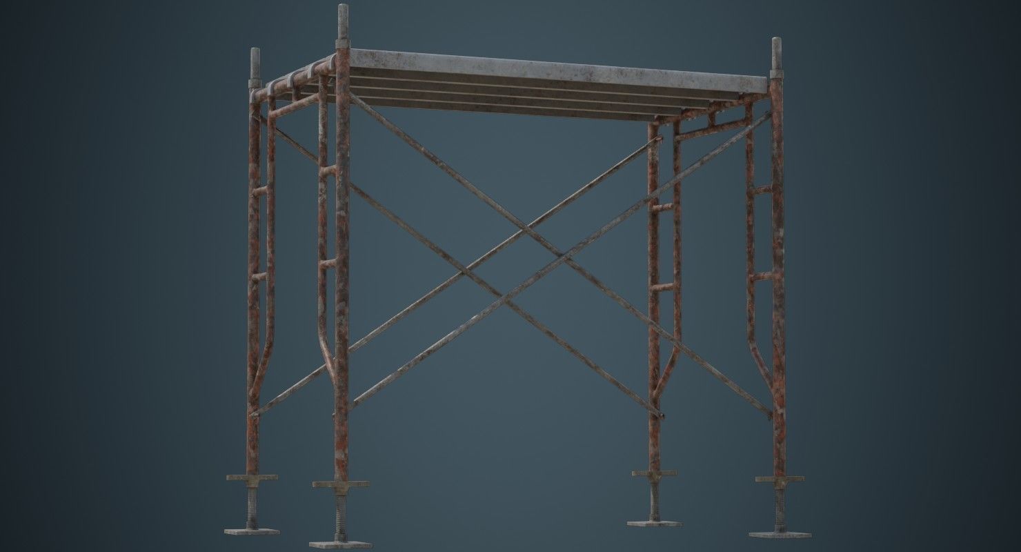 3D model Scaffold 2B VR / AR / low-poly | CGTrader