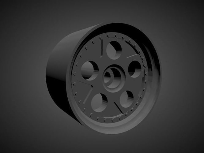 HRE 454 rims with Brakes and tires for Hot Wheels 3D model 3D printable ...