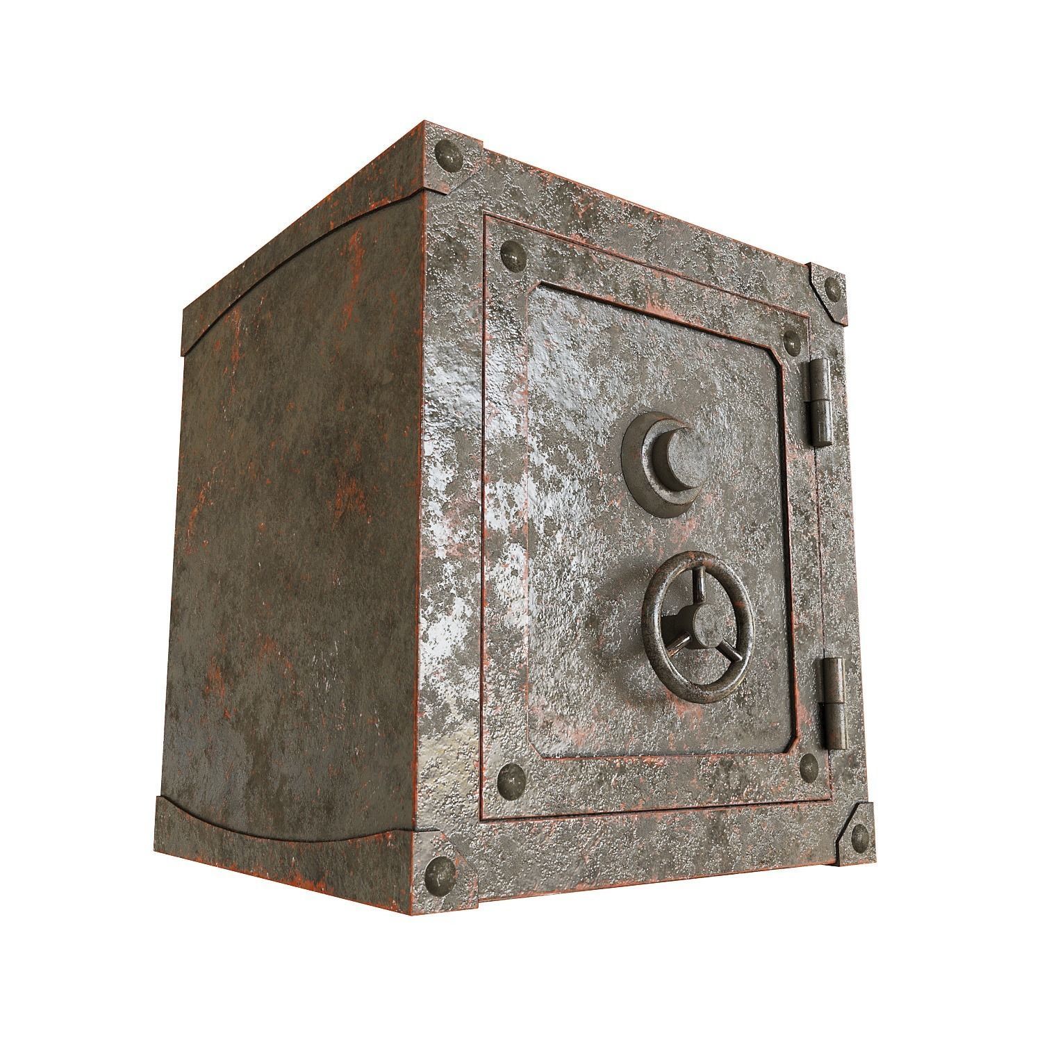 Old safe 3D model | CGTrader