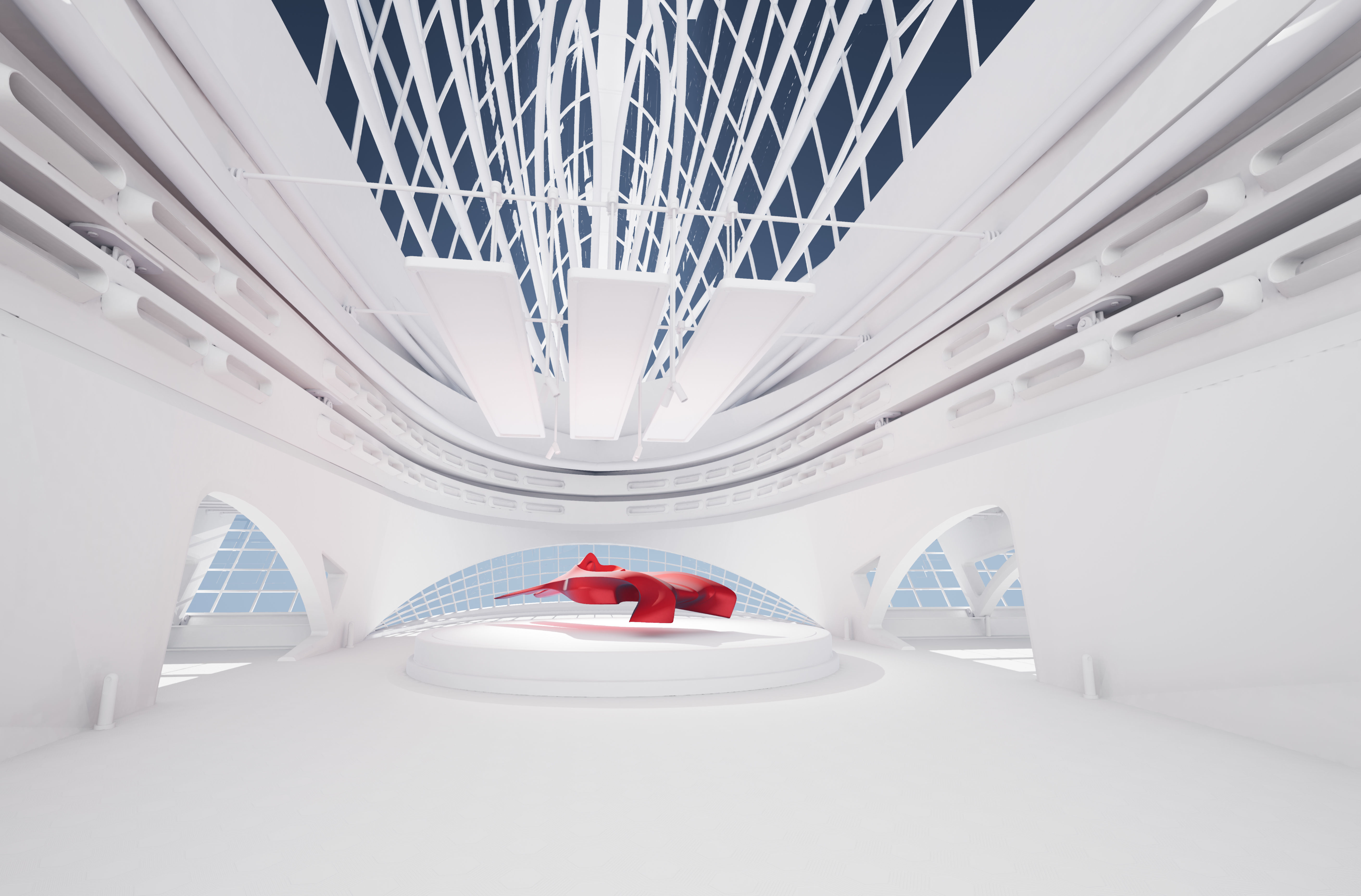 3D model Art Museum Low-poly 3D model VR / AR / low-poly | CGTrader