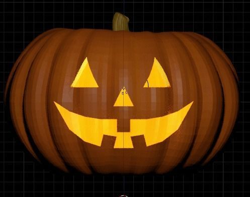Halloween pumpkins Jack-O-Lantern 3D model | CGTrader