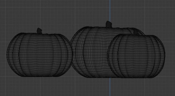 Halloween pumpkins Jack-O-Lantern 3D model | CGTrader