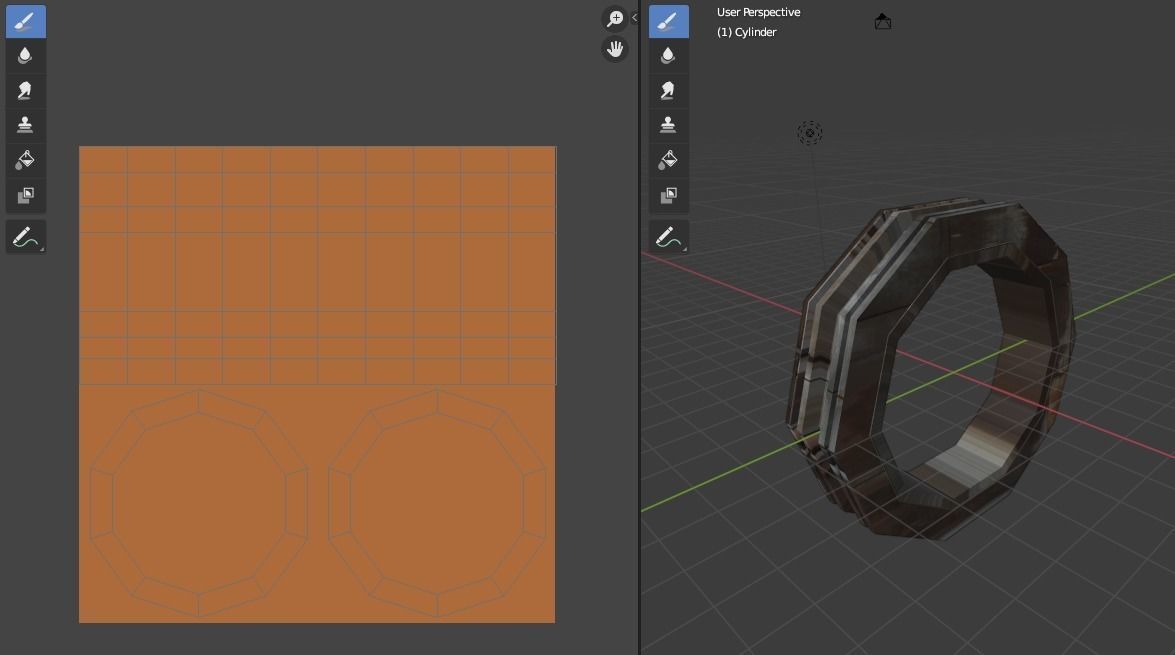 3D asset rusty iron ring | CGTrader