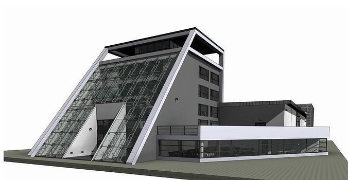 Factory Project On Revit 3D model | CGTrader