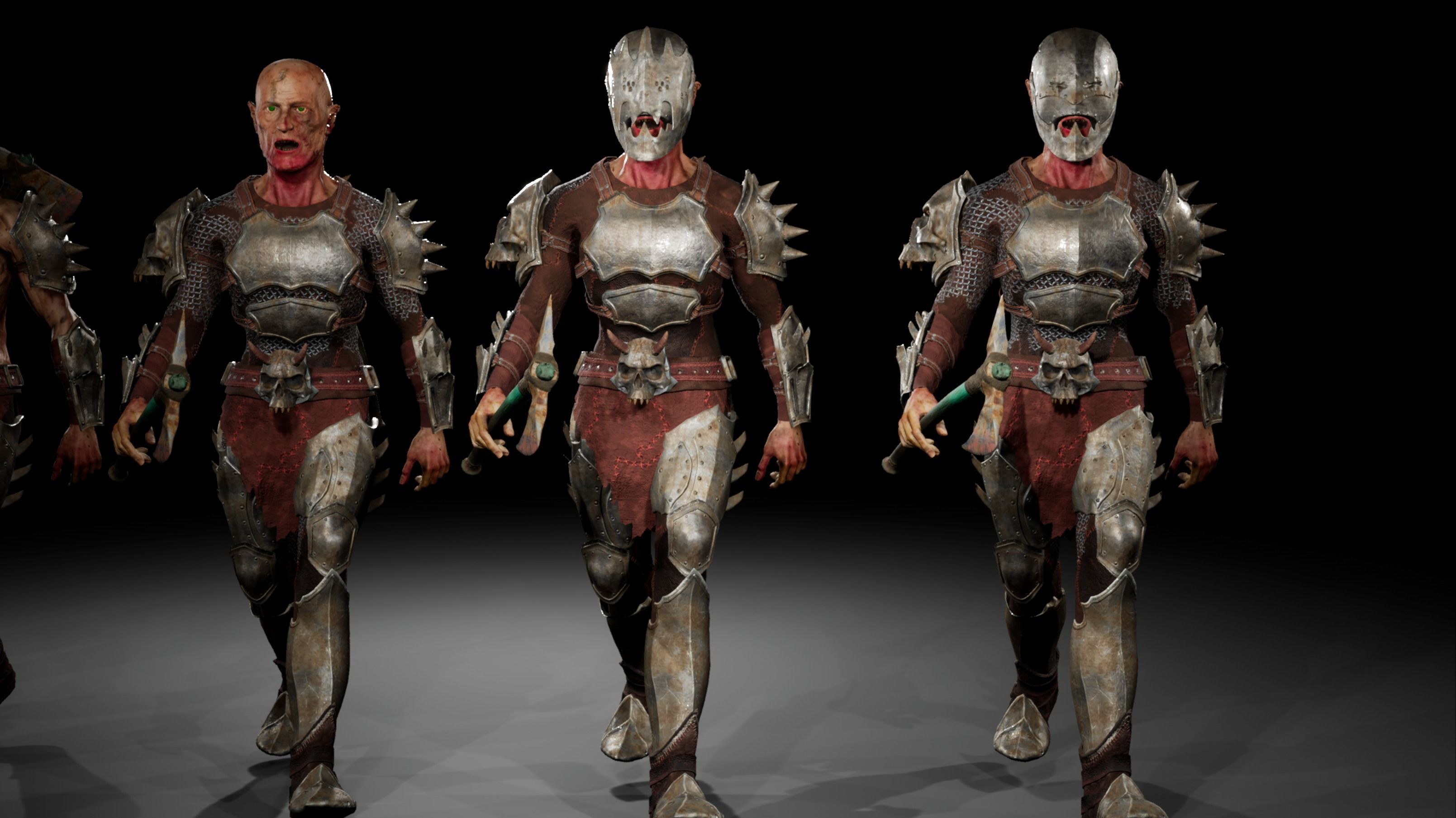 3D model Humanoid Orc VR / AR / low-poly rigged | CGTrader