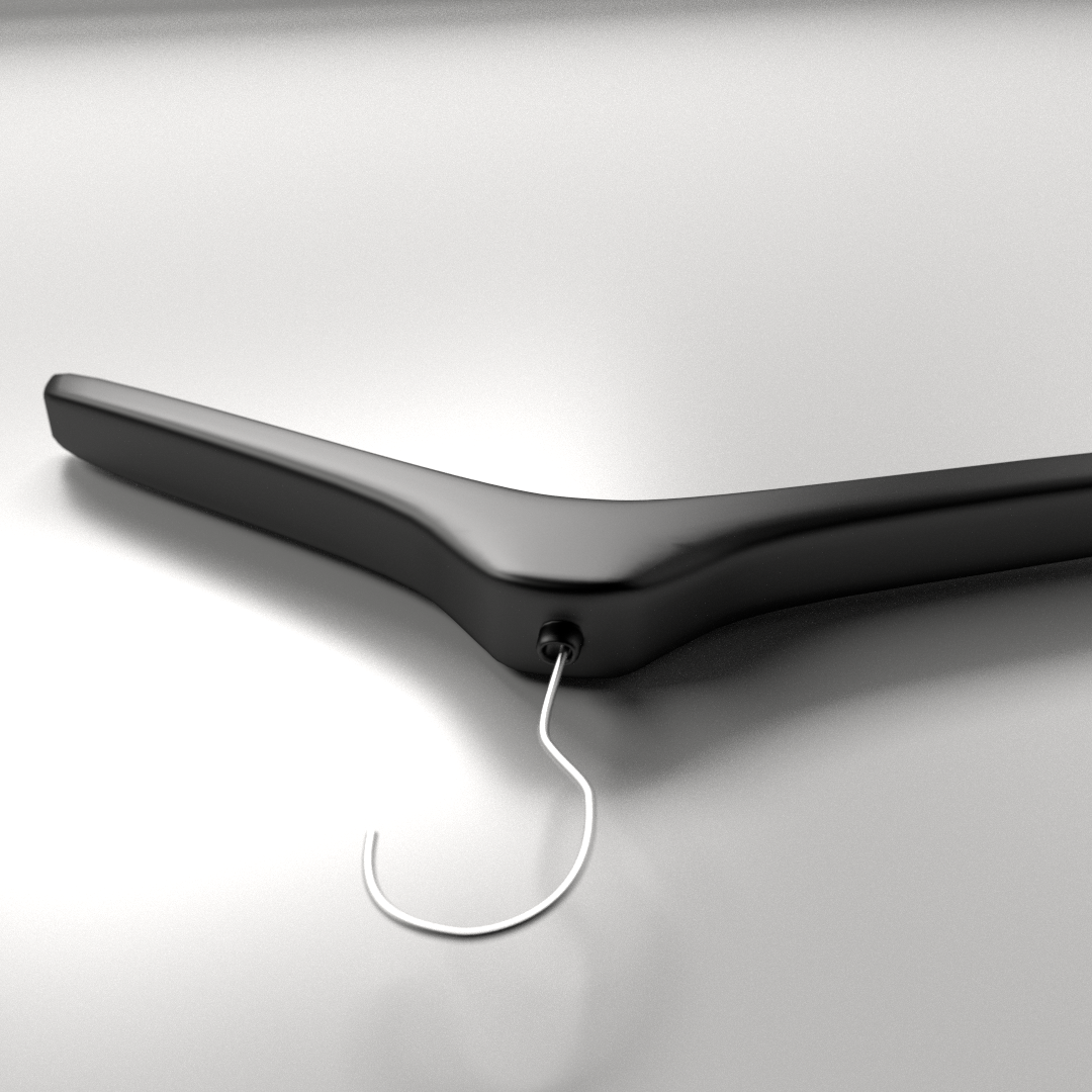 Coat Hanger 3D Model 3DS FBX BLEND DAE - CGTrader.com