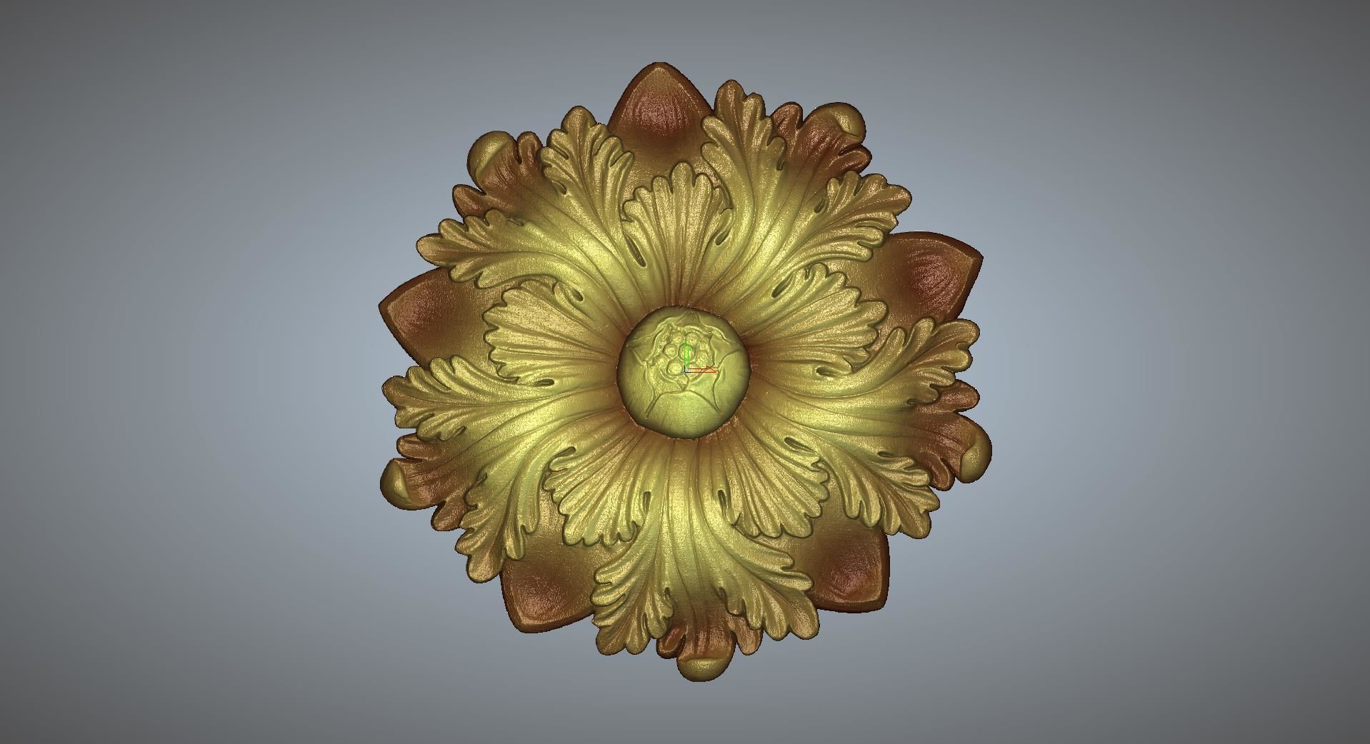FLORAL PATTERN 3D model | CGTrader