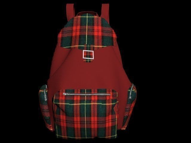 Soft Back Pack free 3D model | CGTrader