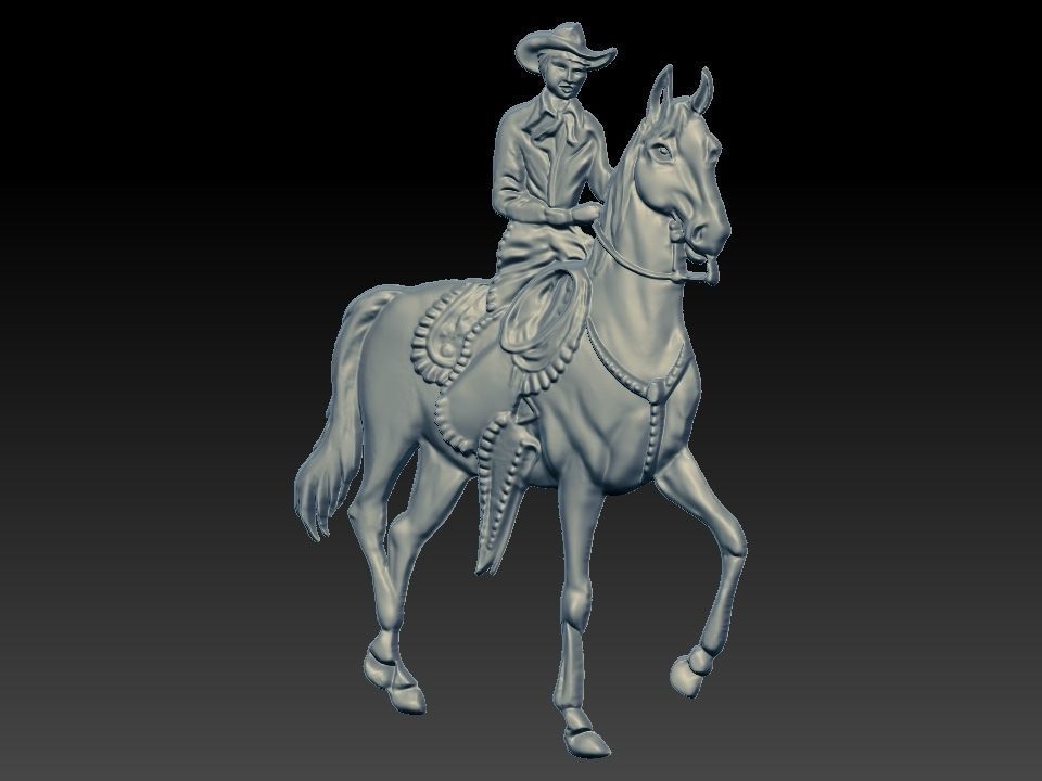 3D HORSE RIDE free 3D model | CGTrader