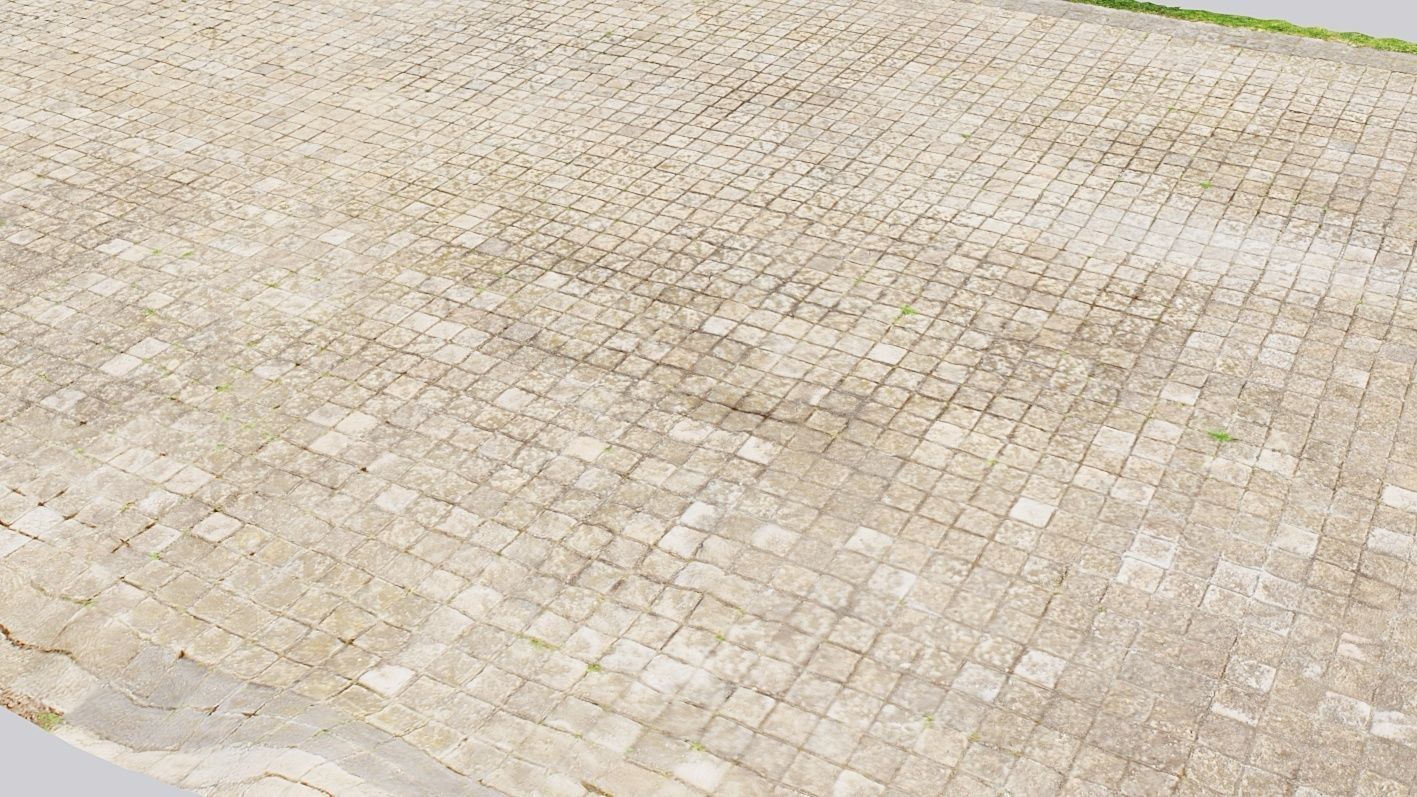 3D Scanned Pavement and driveway 3D model | CGTrader