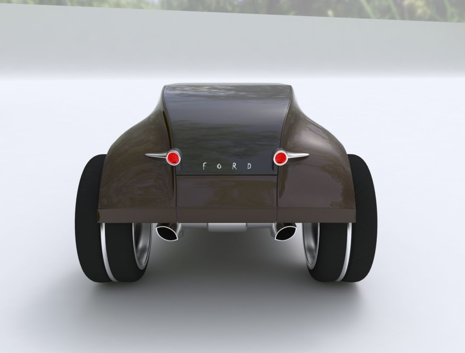 hot rod concept Ford Punk 3D model | CGTrader