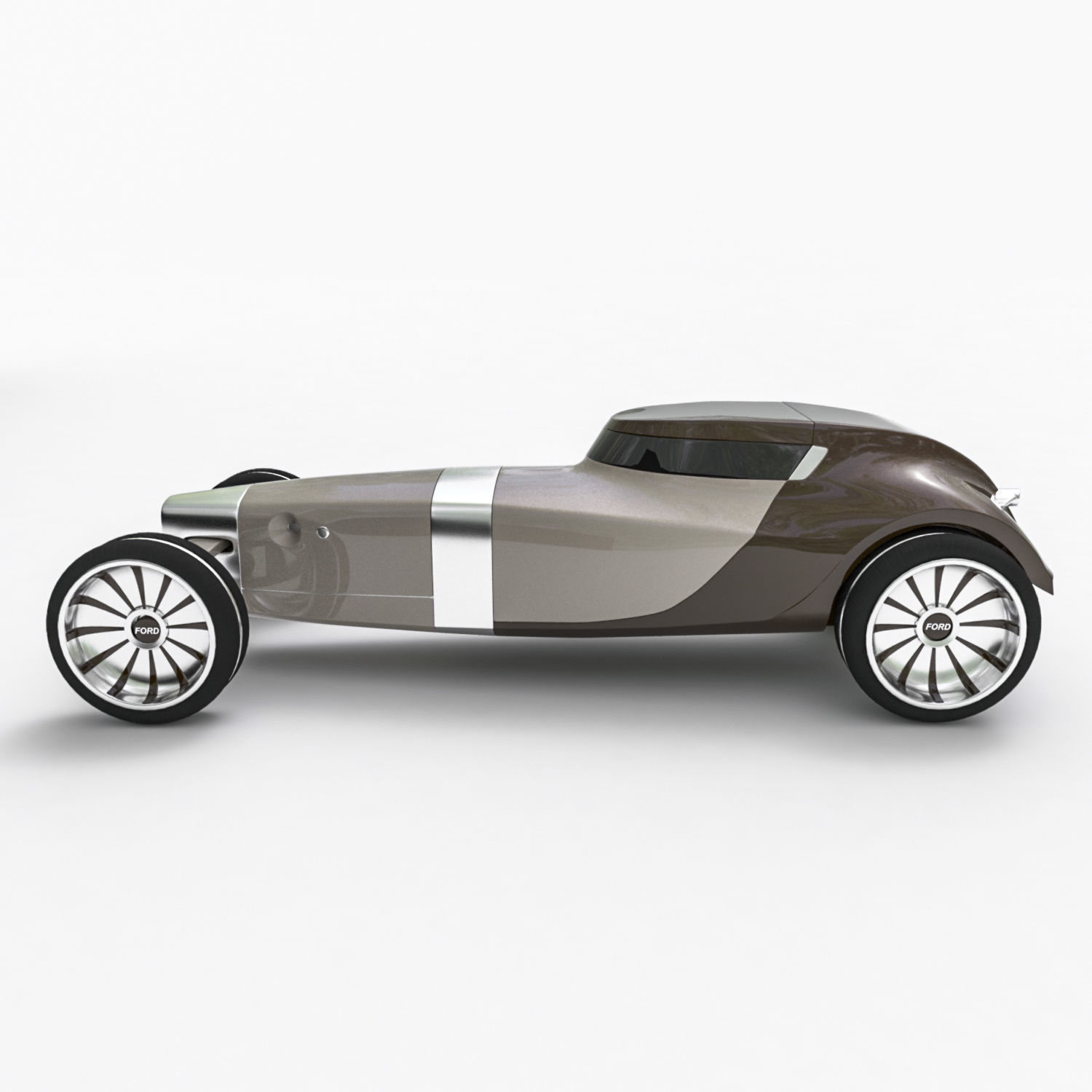hot rod concept Ford Punk 3D model | CGTrader