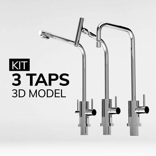 3 Taps kit 3D model 3D model 3D model | CGTrader