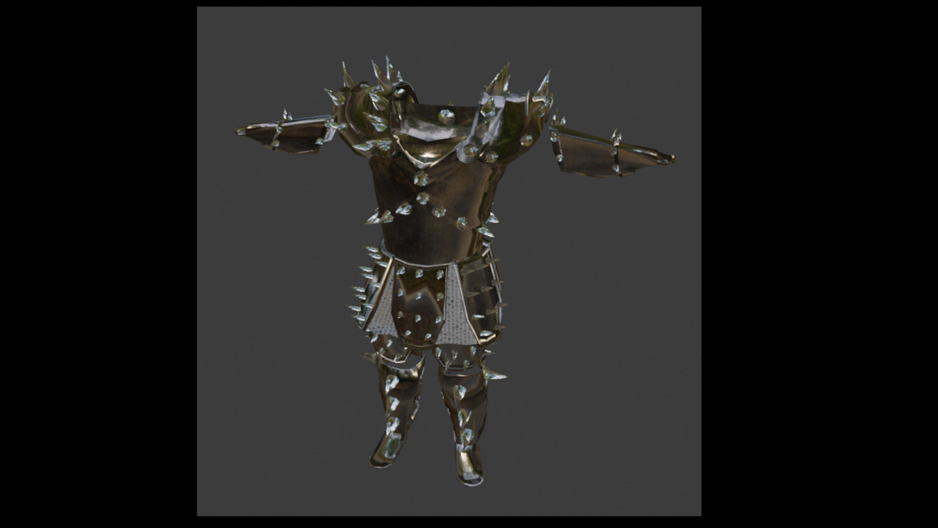 3D model Spike Armor Low Poly VR / AR / low-poly | CGTrader
