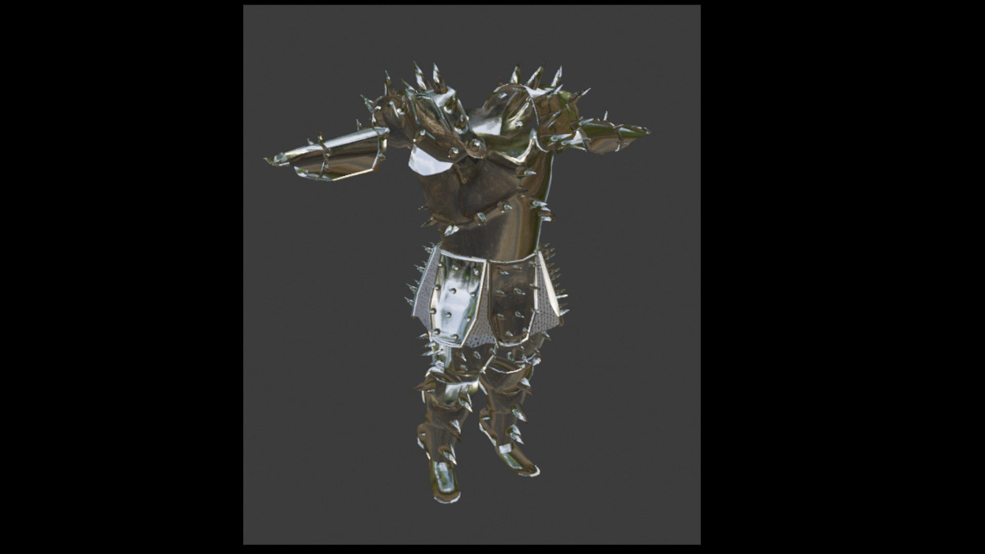 3D model Spike Armor Low Poly VR / AR / low-poly | CGTrader