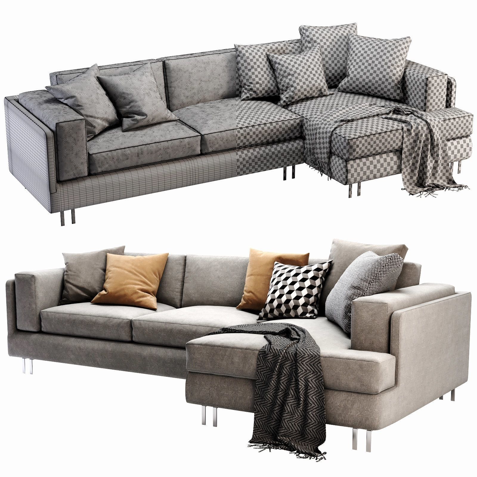 Interface Mama Chaise Lounge 3D model | CGTrader