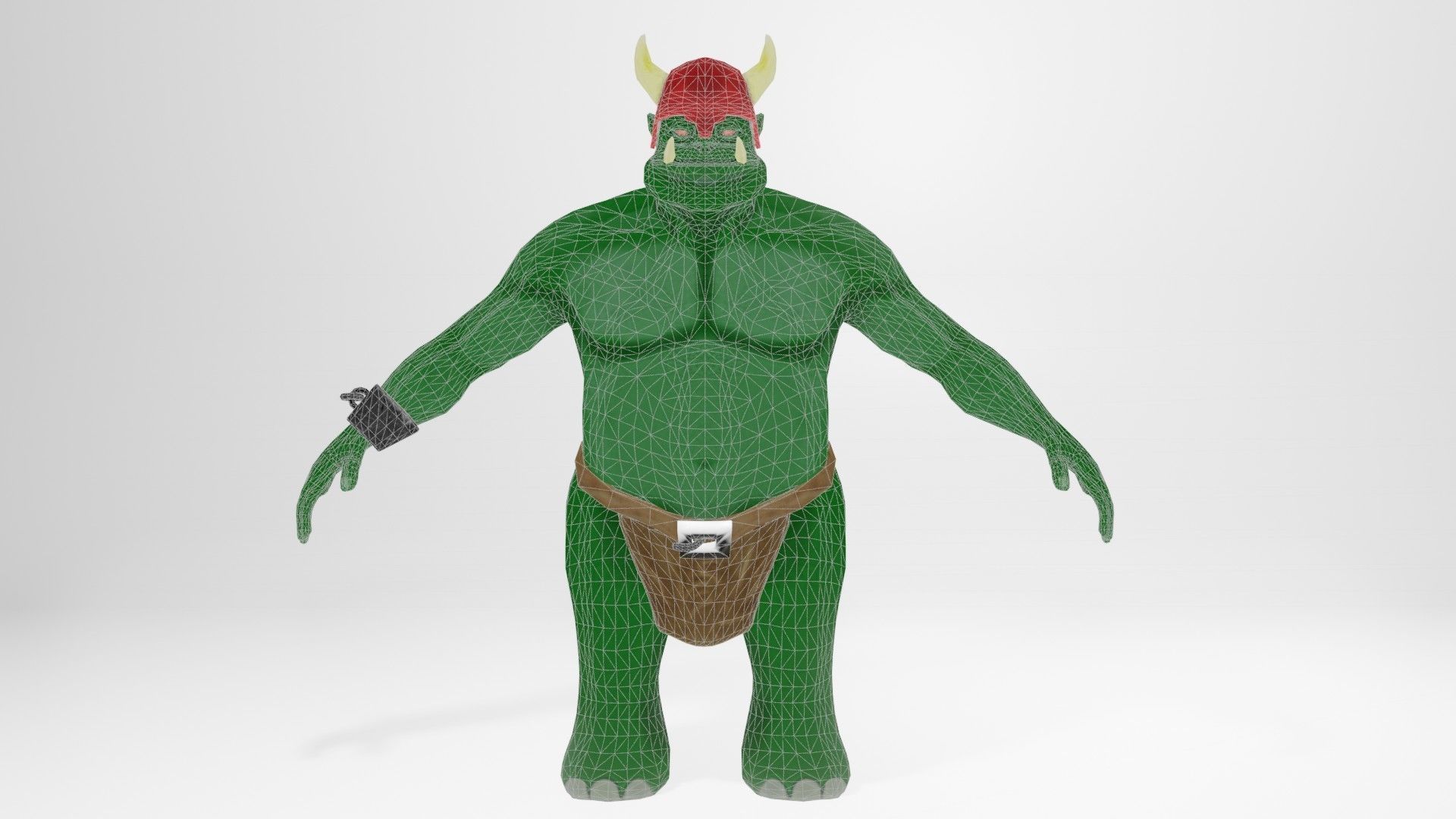3D model Orc 3d Model Lowpoly VR / AR / low-poly | CGTrader