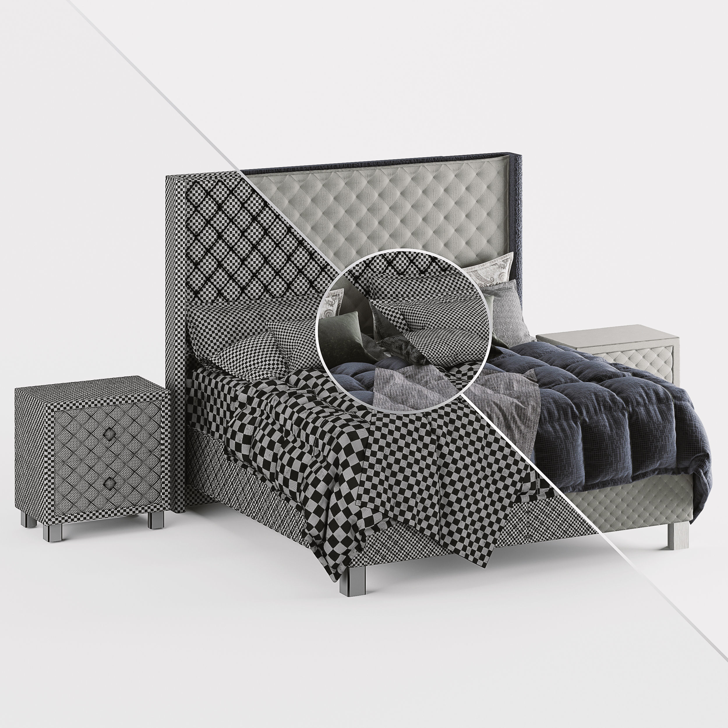 bed-Thermo control 3D model | CGTrader