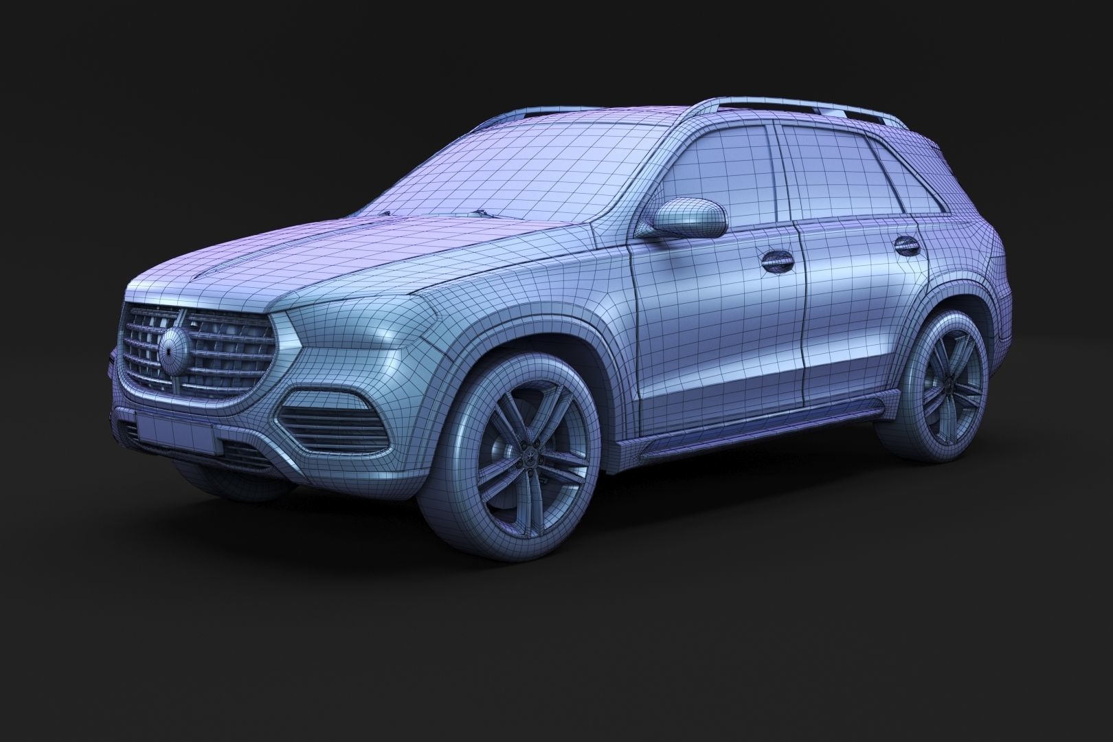 German luxury suv 3D model | CGTrader