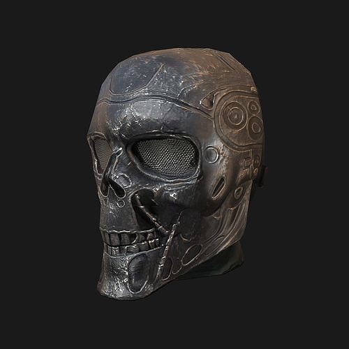 3D model Airsoft mask VR / AR / low-poly | CGTrader
