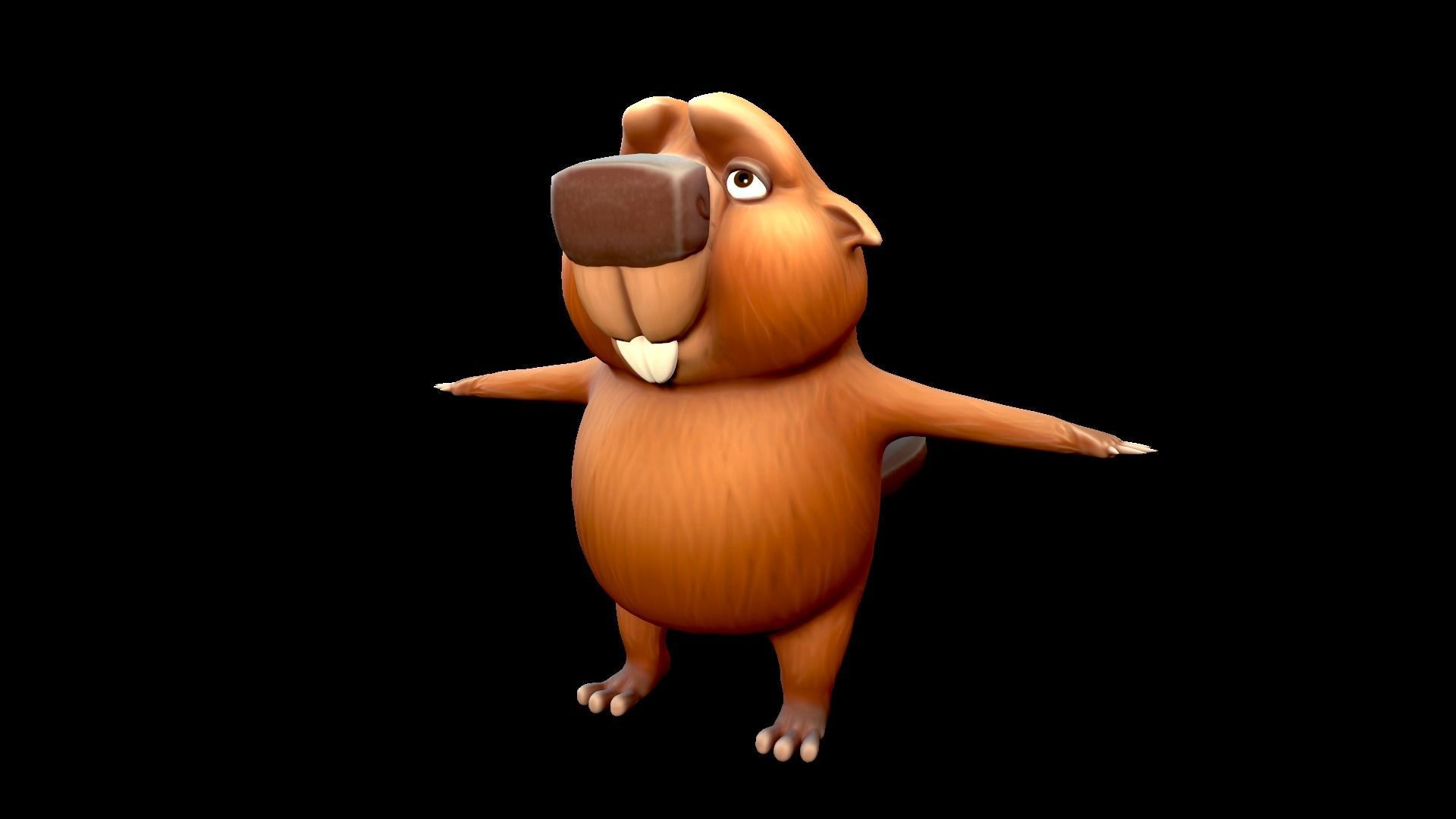 Stylized Beaver 3D model | CGTrader
