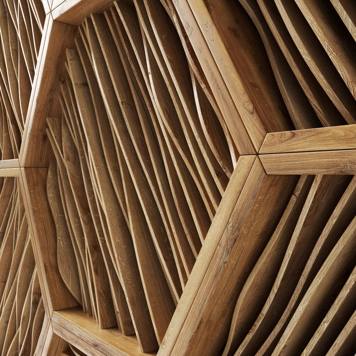 Parametric Ngon frame decor 3D model | CGTrader