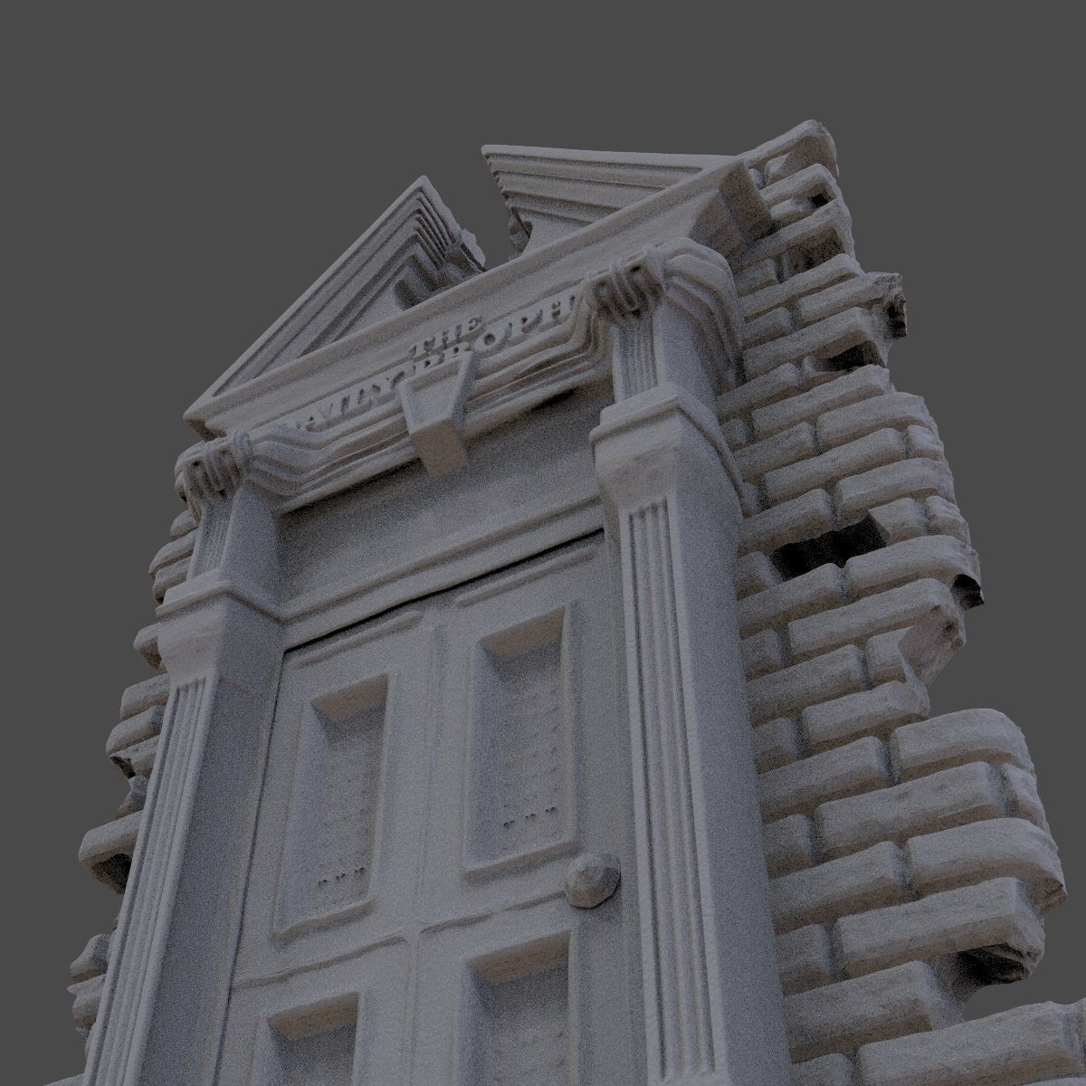The Daily Prophet Gate - Harry Potter 3D model 3D printable | CGTrader