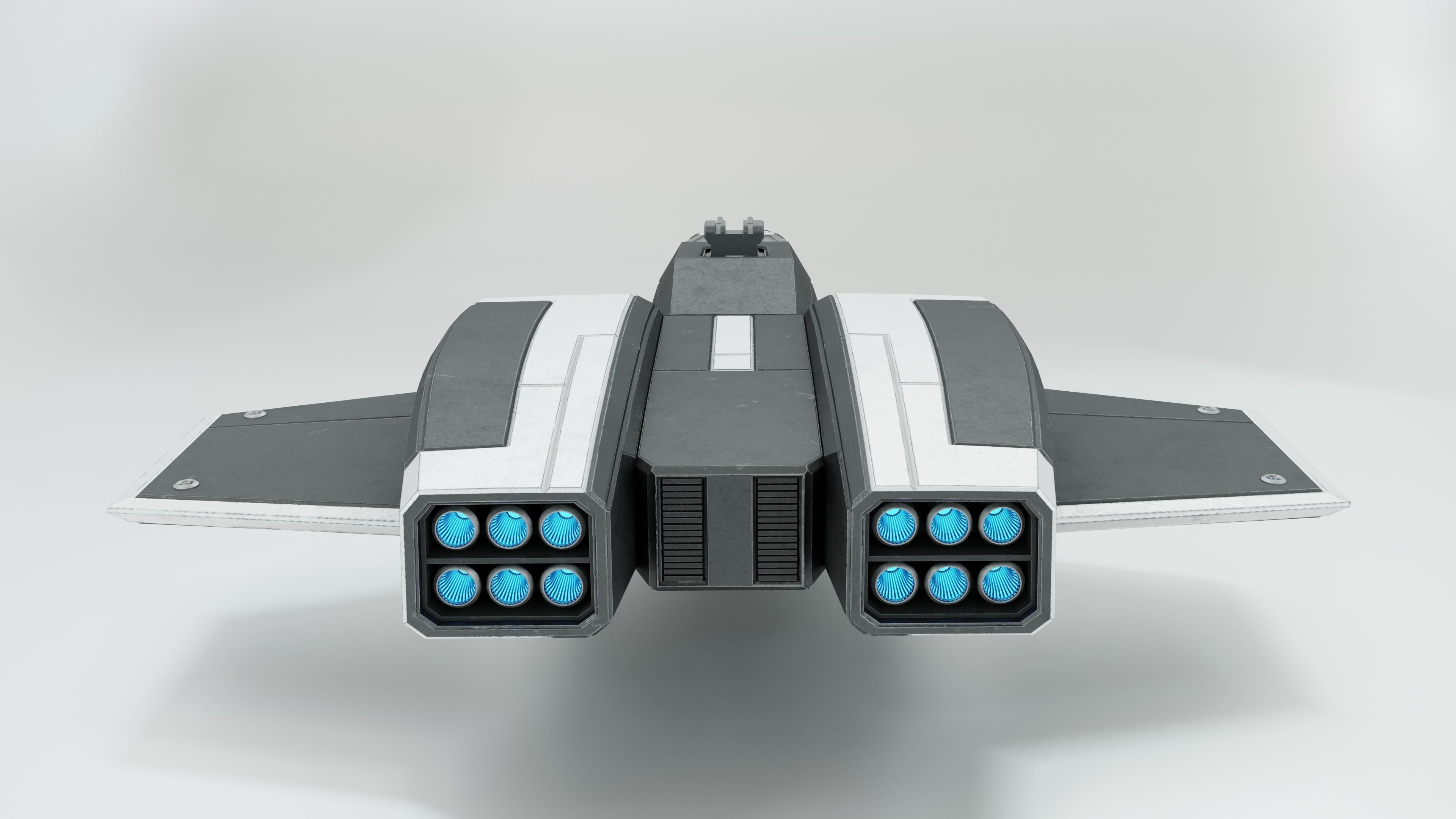 3D model Sci-Fi Space Fighter VR / AR / low-poly | CGTrader