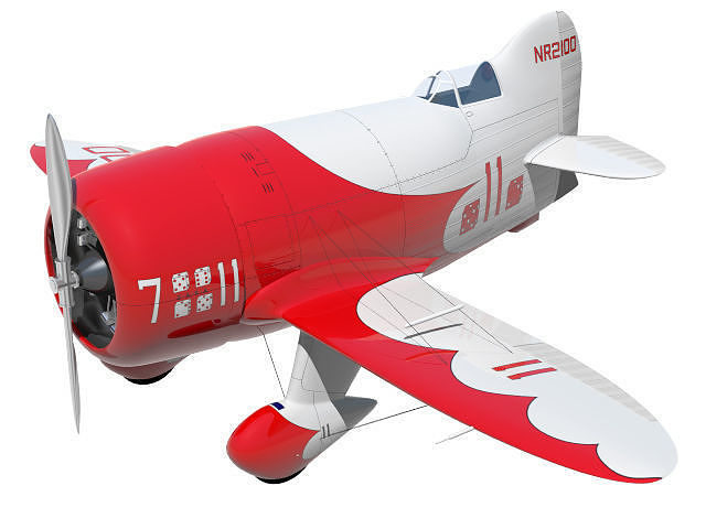 geebee racer R1 3D model | CGTrader